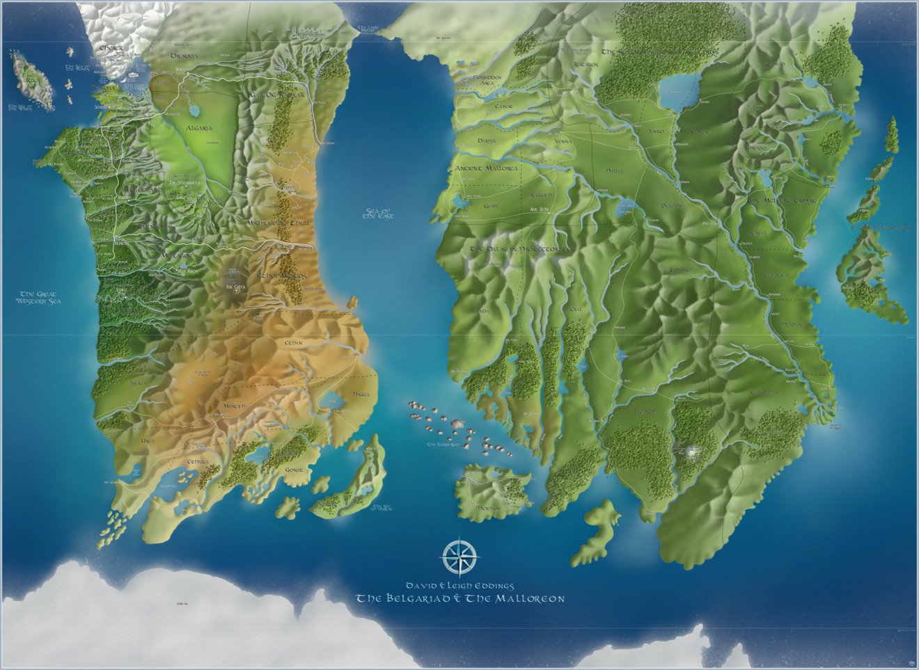 10 great maps of fantasy worlds! | Historical Novels and Epic Fantasy