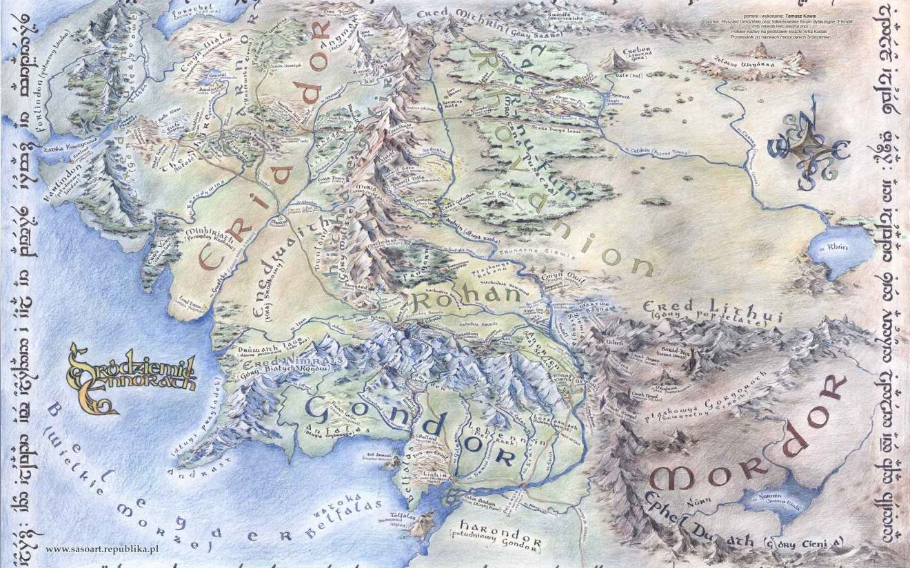 10 great maps of fantasy worlds! | Historical Novels and Epic Fantasy