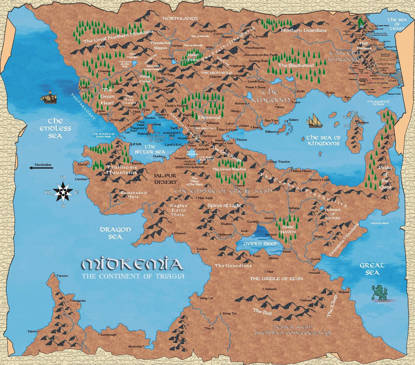 10 great maps of fantasy worlds! | Historical Novels and Epic Fantasy